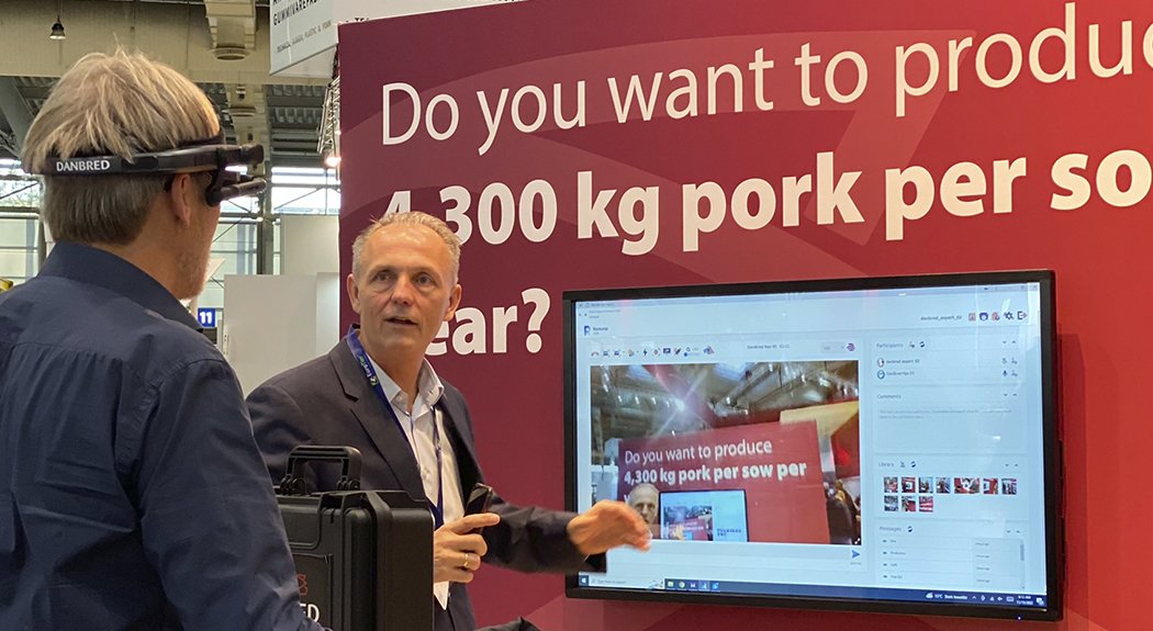 Innomize deltog sammen med DanBred på EuroTier messen i Hannover ...