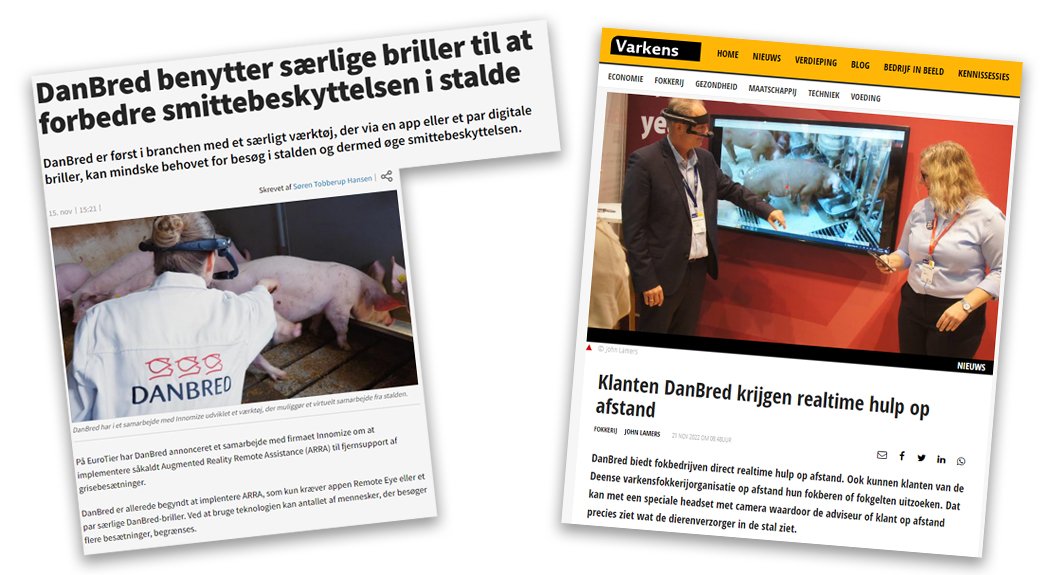 Presse vedr. DanBred & Innomize på EuroTier messen - Nyheder - Innomize ApS