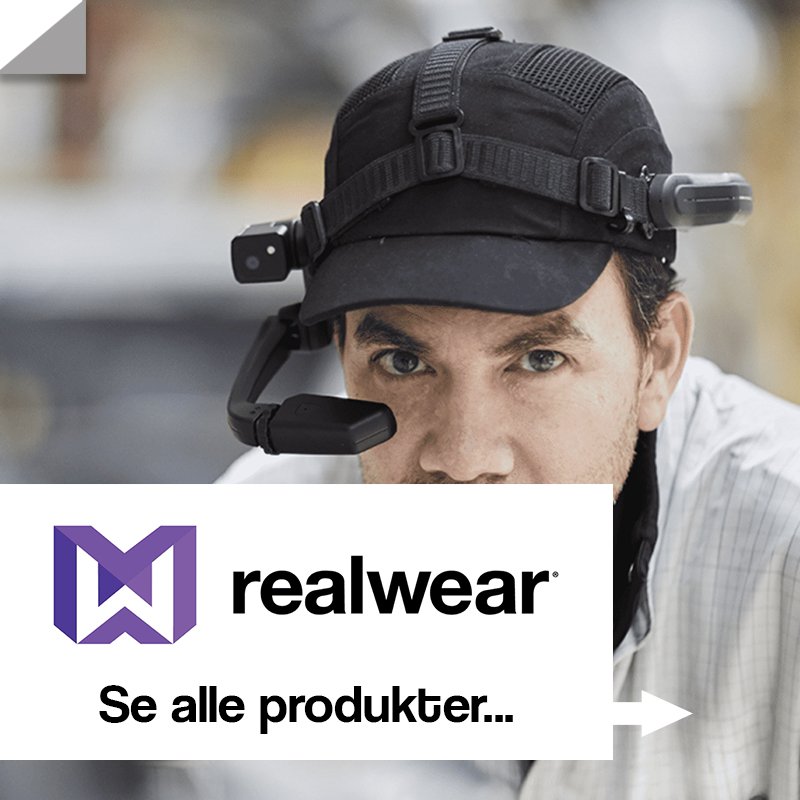 RealWear Smartglasses | Find dine RealWear smartbriller her
